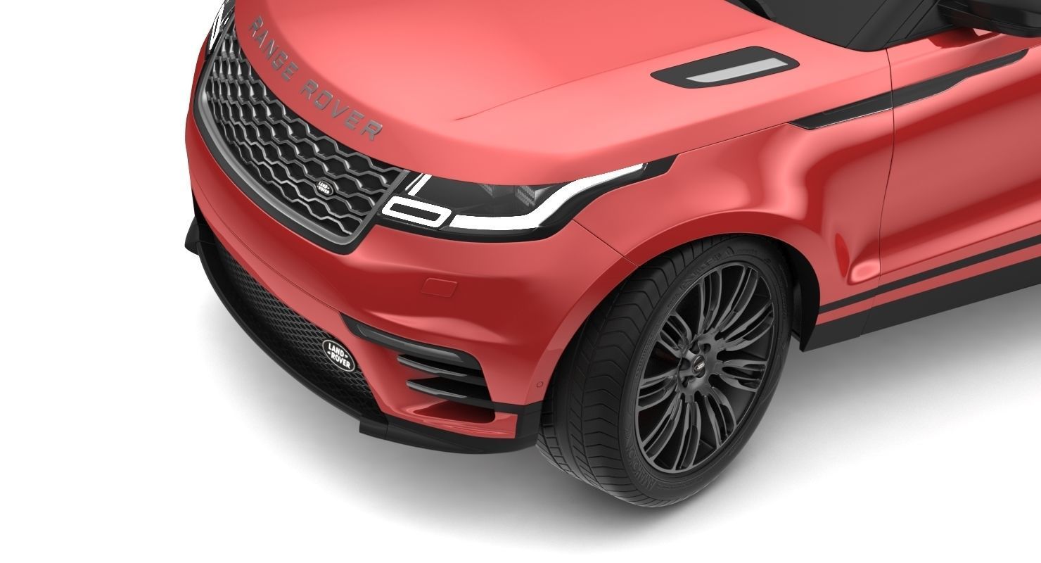 2018 Land Rover Range Rover Velar Firenze Red 3D model | CGTrader