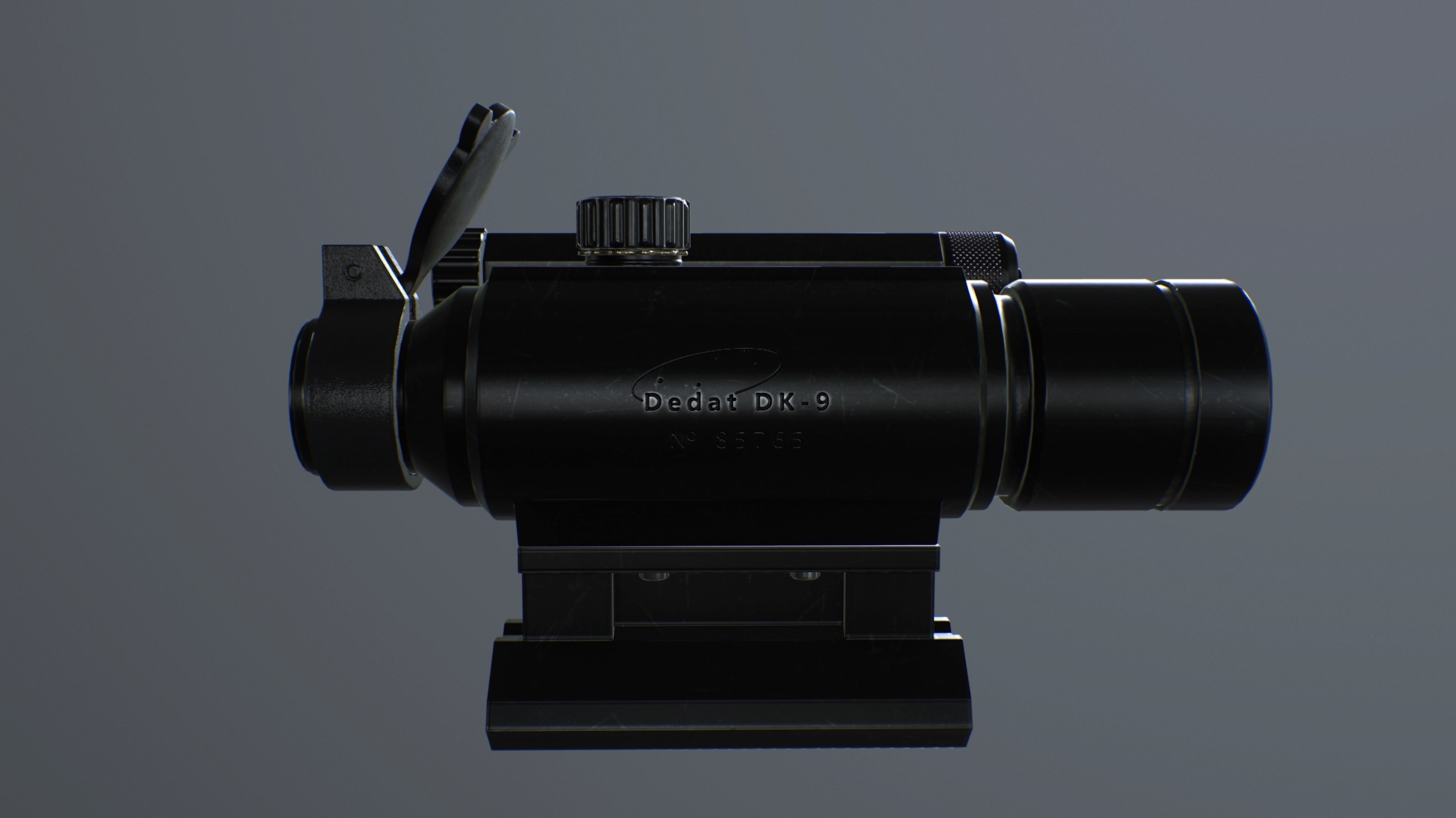 3D model Dedal DK-9 VR / AR / low-poly | CGTrader