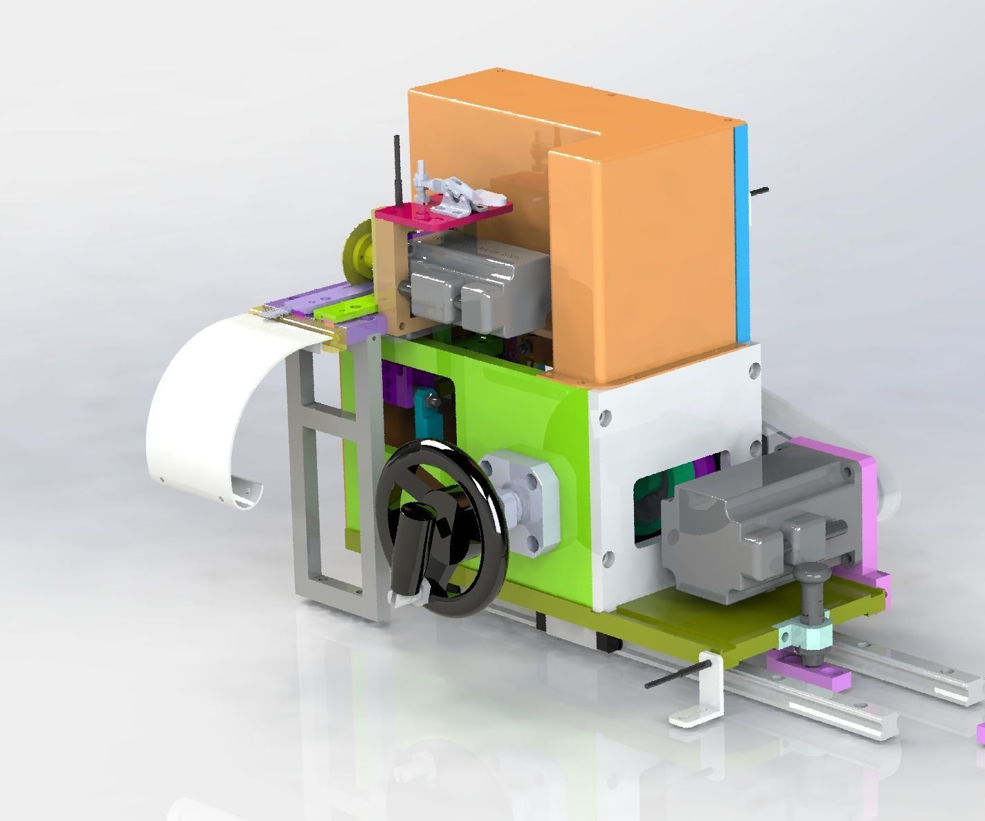 CAM bending machine 3D model | CGTrader