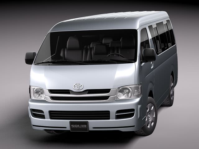 Toyota Hiace 3D model | CGTrader
