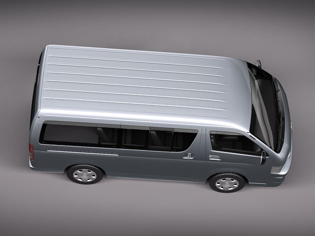 Toyota Hiace 3D model | CGTrader