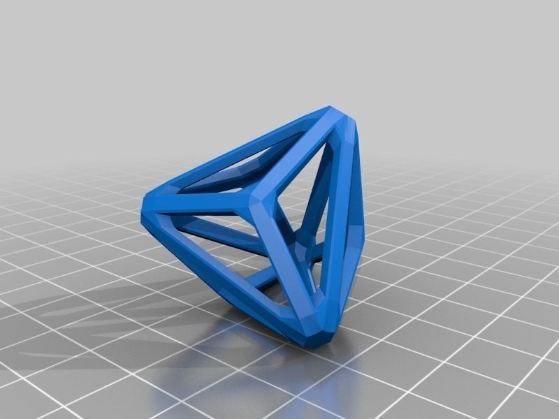 Triakis Tetrahedron and Tetrakis Hexahedron free 3D Model 3D printable ...