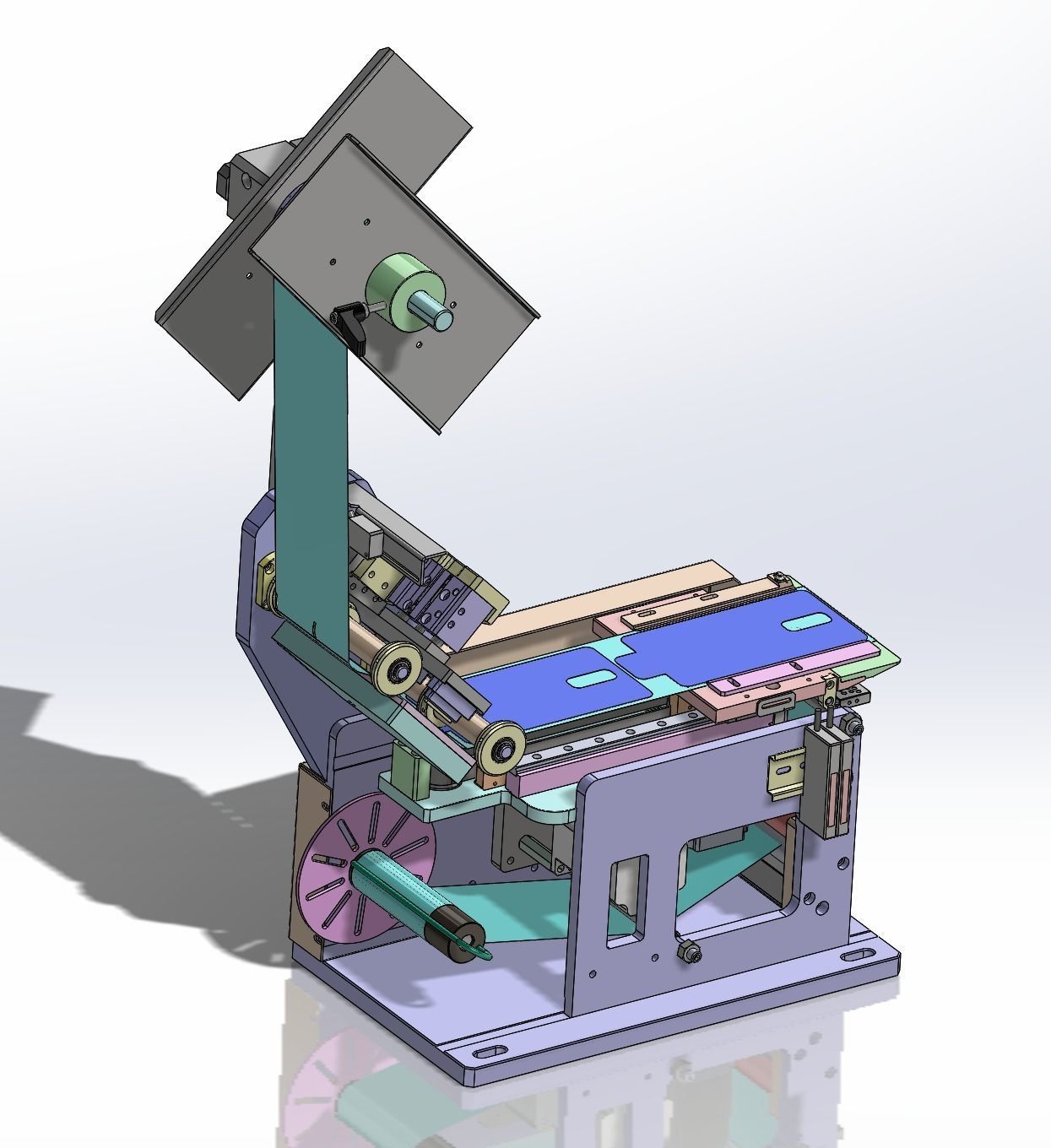 Laminating machine mold module 3D model | CGTrader