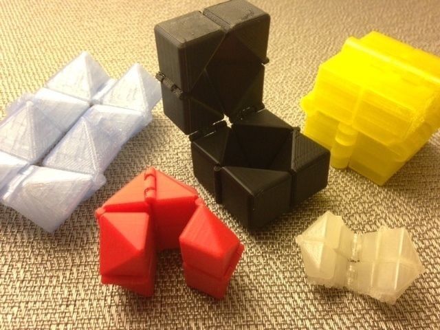 Print-In-Place Fidget Cube free 3D Model 3D printable .stl - CGTrader.com