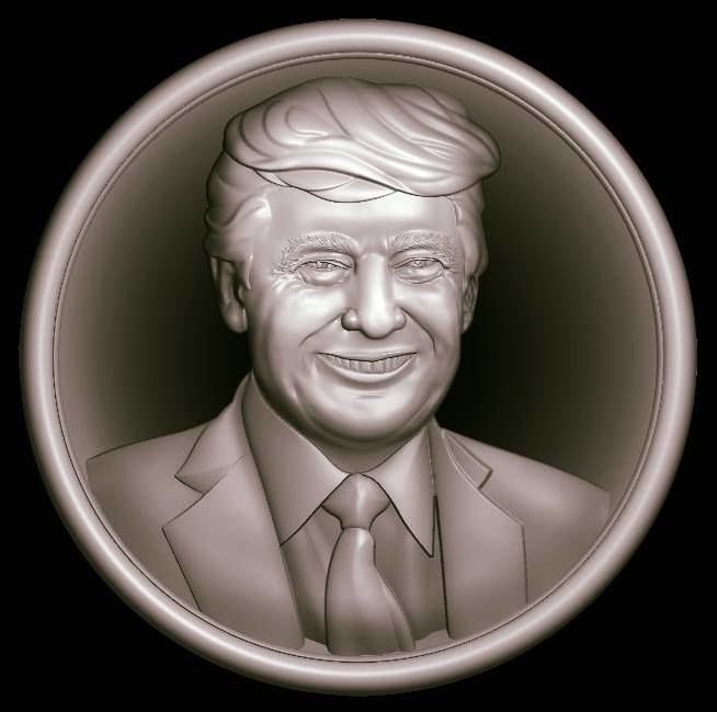 3D Donald Trump 3D model 3D printable | CGTrader