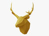 DEER PAPER HEAD 3D model | CGTrader