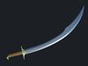 Scimitar Sword 3D model | CGTrader