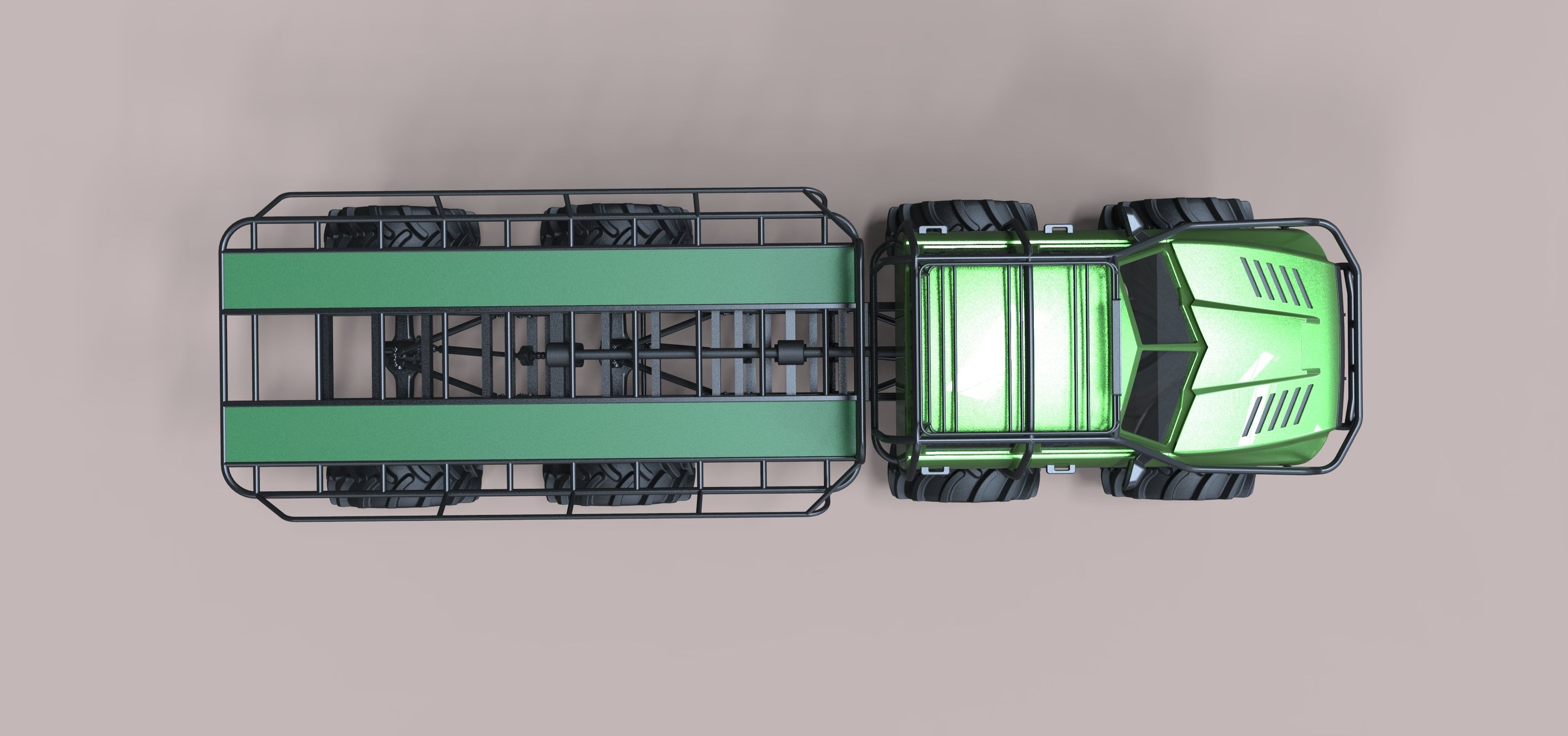 Super bogger 3D model | CGTrader