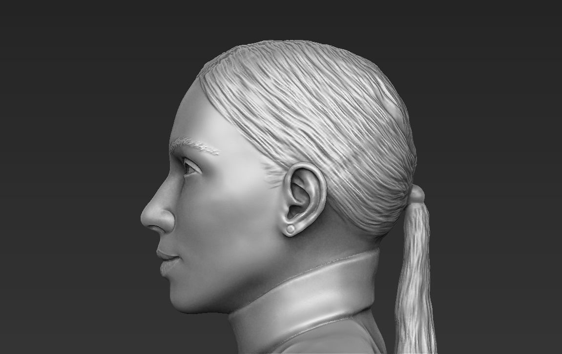 Kim Kardashian 3D printing ready stl obj formats 3D model 3D printable ...