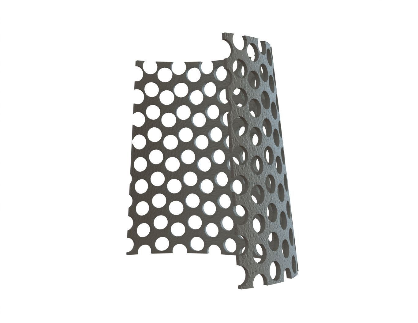 Circular Mesh 3D Model 3D printable .stl .sldprt .sldasm .slddrw .ige .igs .iges - CGTrader.com