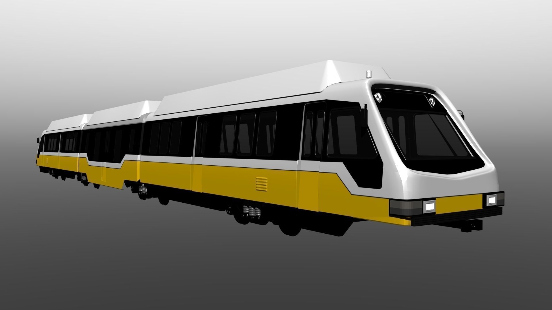 DART Light Rail 3D Model .obj .lwo .lw .lws - CGTrader.com