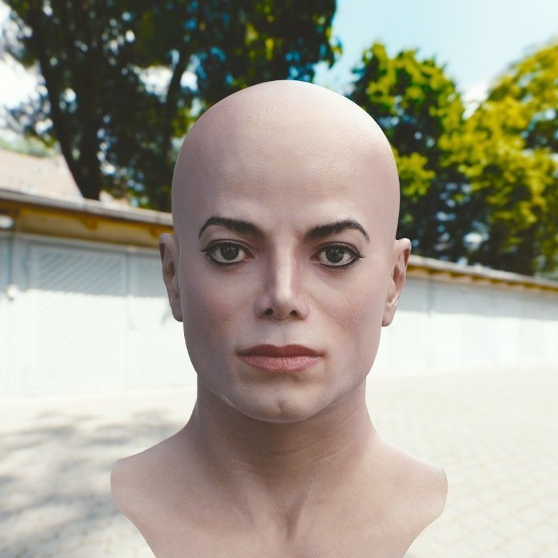 3D model 3d model Michael Jackson head VR / AR / low-poly | CGTrader