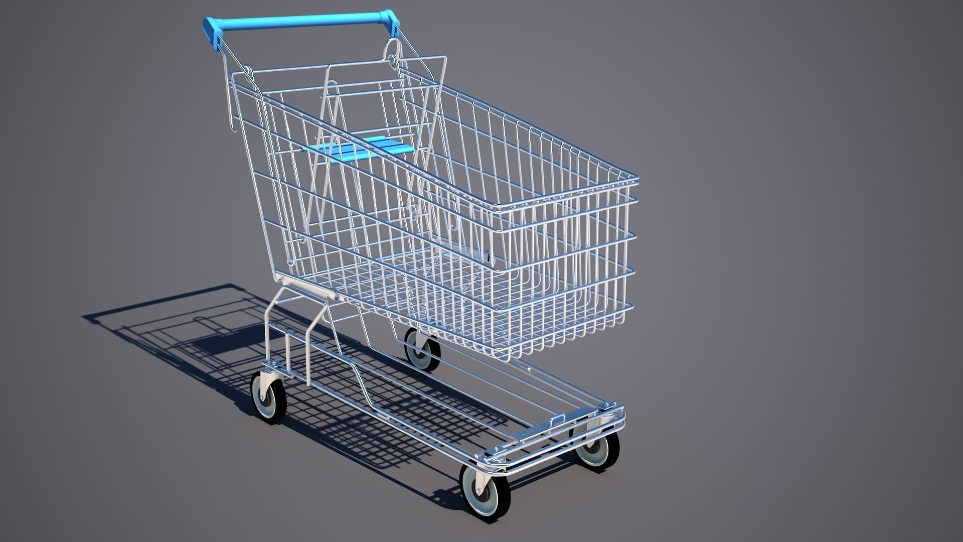 Shopping cart 3D model | CGTrader