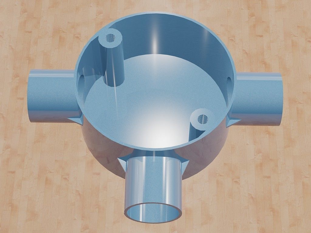Conduit Boxes-20mm 3D model 3D printable | CGTrader