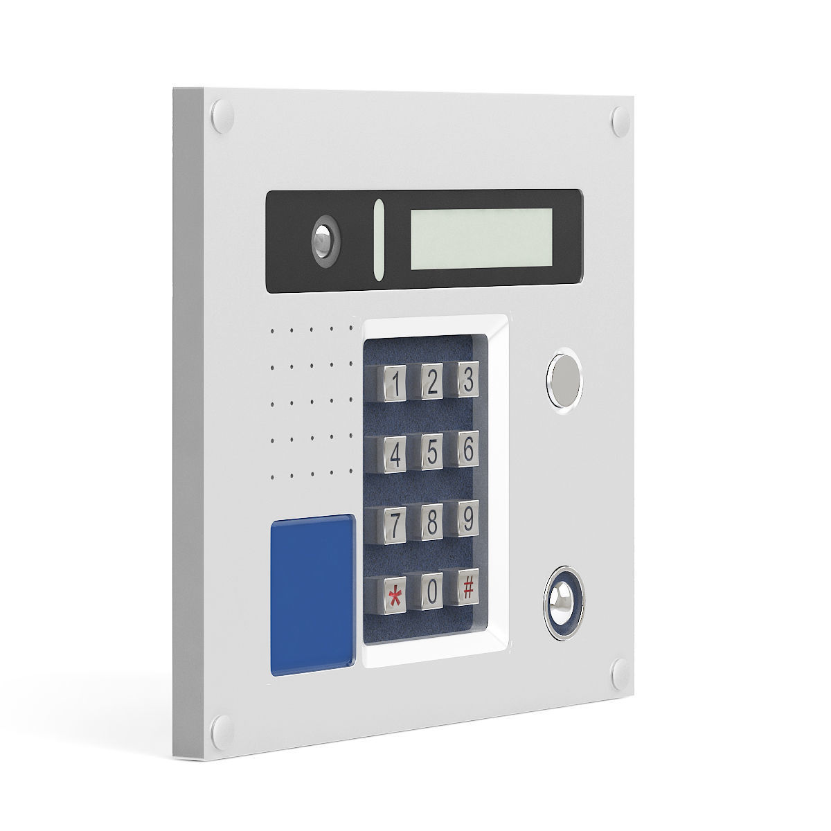 External Intercom 3D Model 3D model | CGTrader