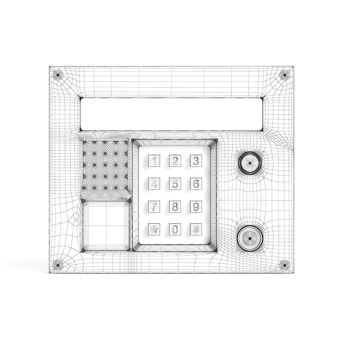 External Intercom 3D Model 3D model | CGTrader