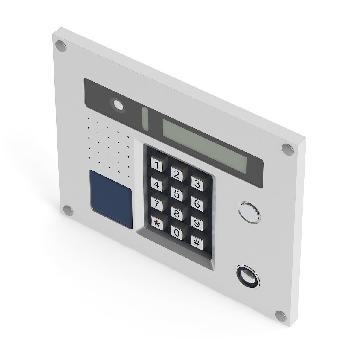 External Intercom 3D Model 3D model | CGTrader