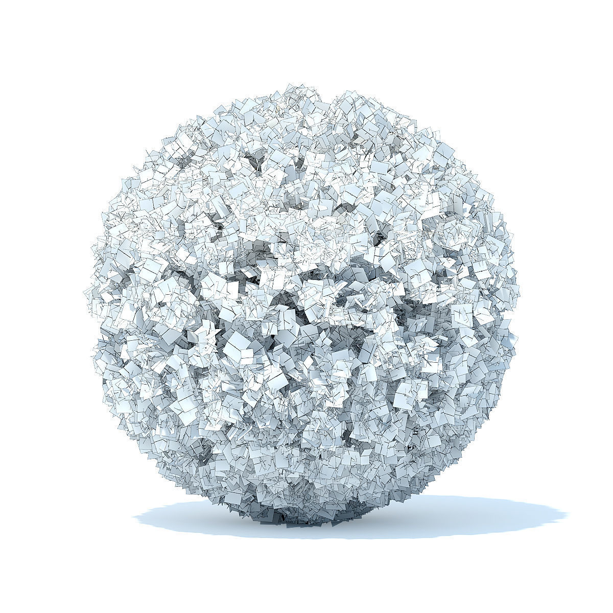 Spherical Hedge 3D model | CGTrader