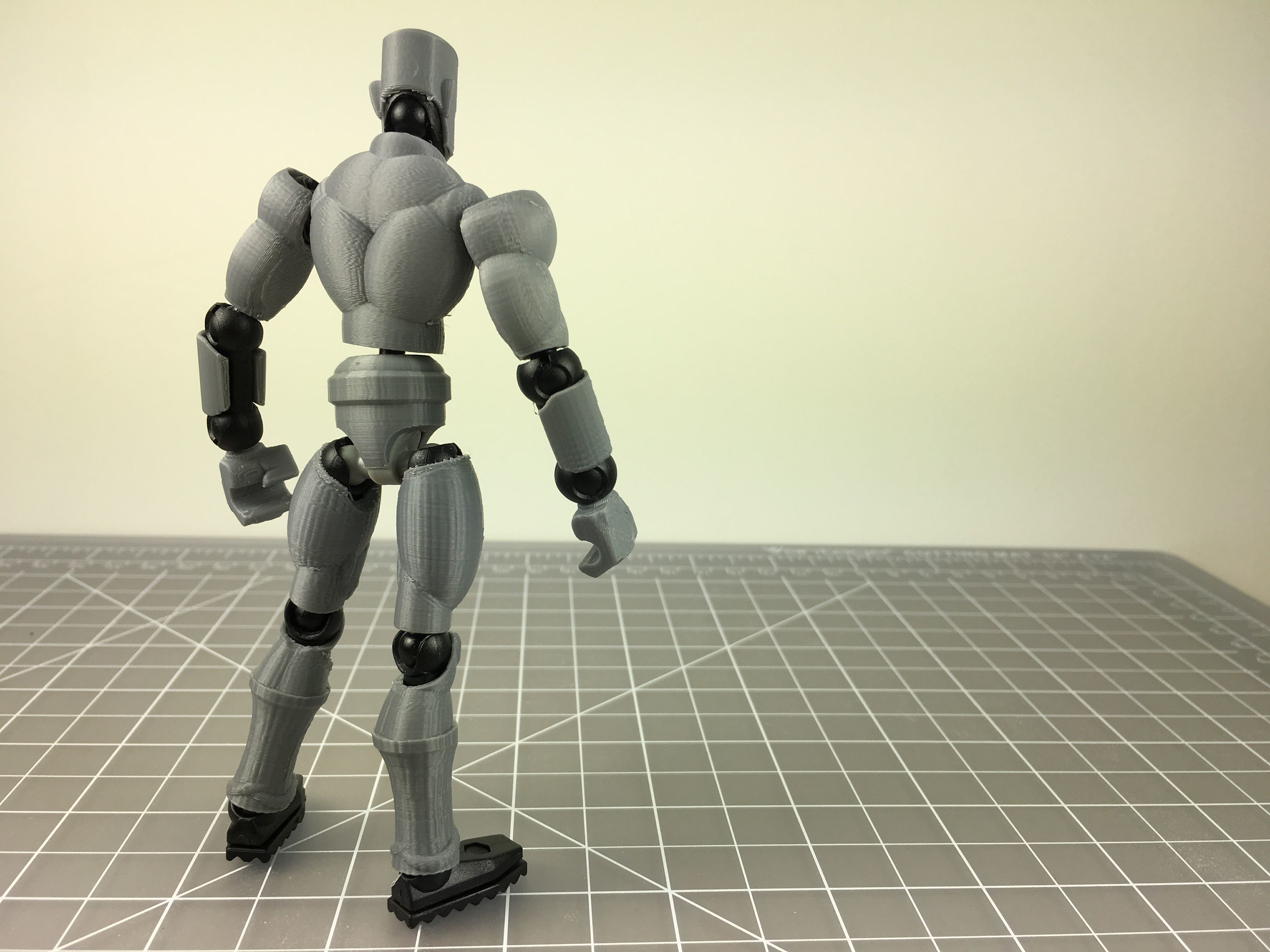 Human ExoSkin action pack for ModiBot Mo figure kit 3D model 3D ...
