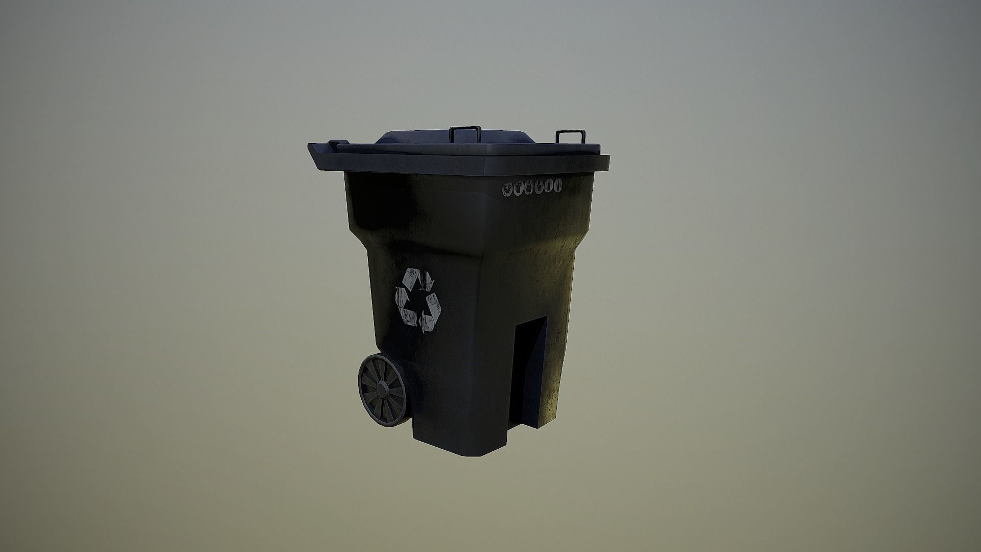 3D model Recycle Bin - 4K PBR Game Ready VR / AR / low-poly | CGTrader