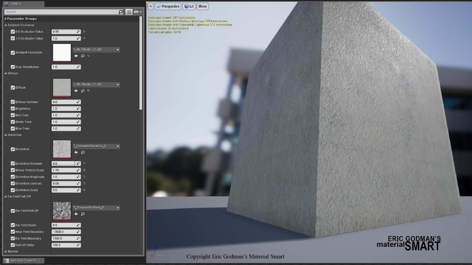Plaster Materials 3D model | CGTrader