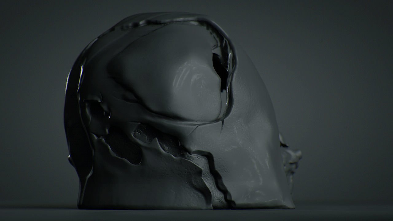 Darth Vader Melted Mask free 3D model 3D printable | CGTrader