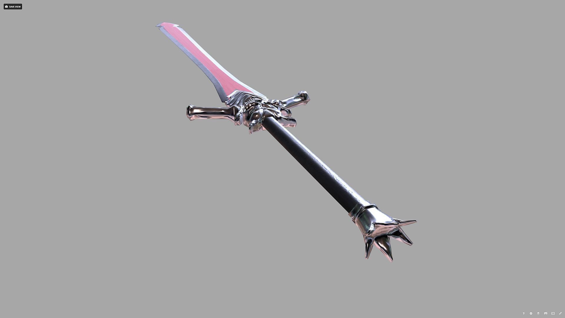 3D model Devil May Cry Swords VR / AR / low-poly | CGTrader