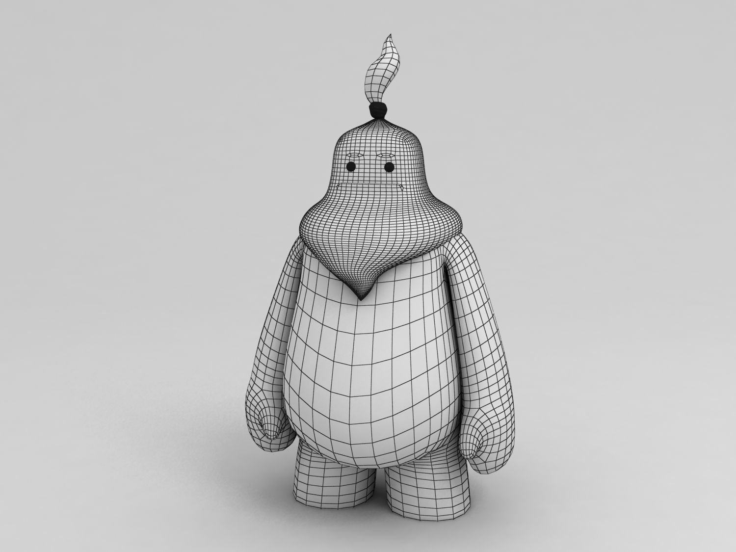 Pinky Character free 3D model | CGTrader