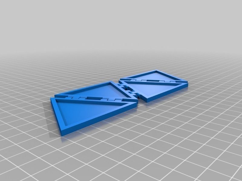 Tetrahinge triangular box free 3D model 3D printable | CGTrader