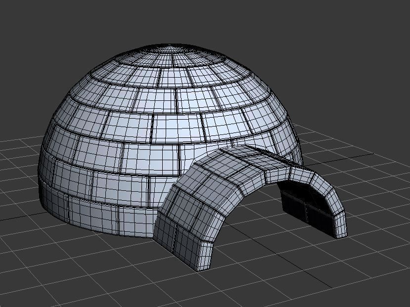 Igloo 3D model 3D model | CGTrader