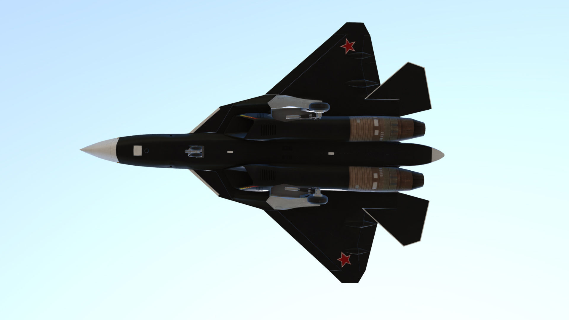 Aircraft SU-57 3D model | CGTrader