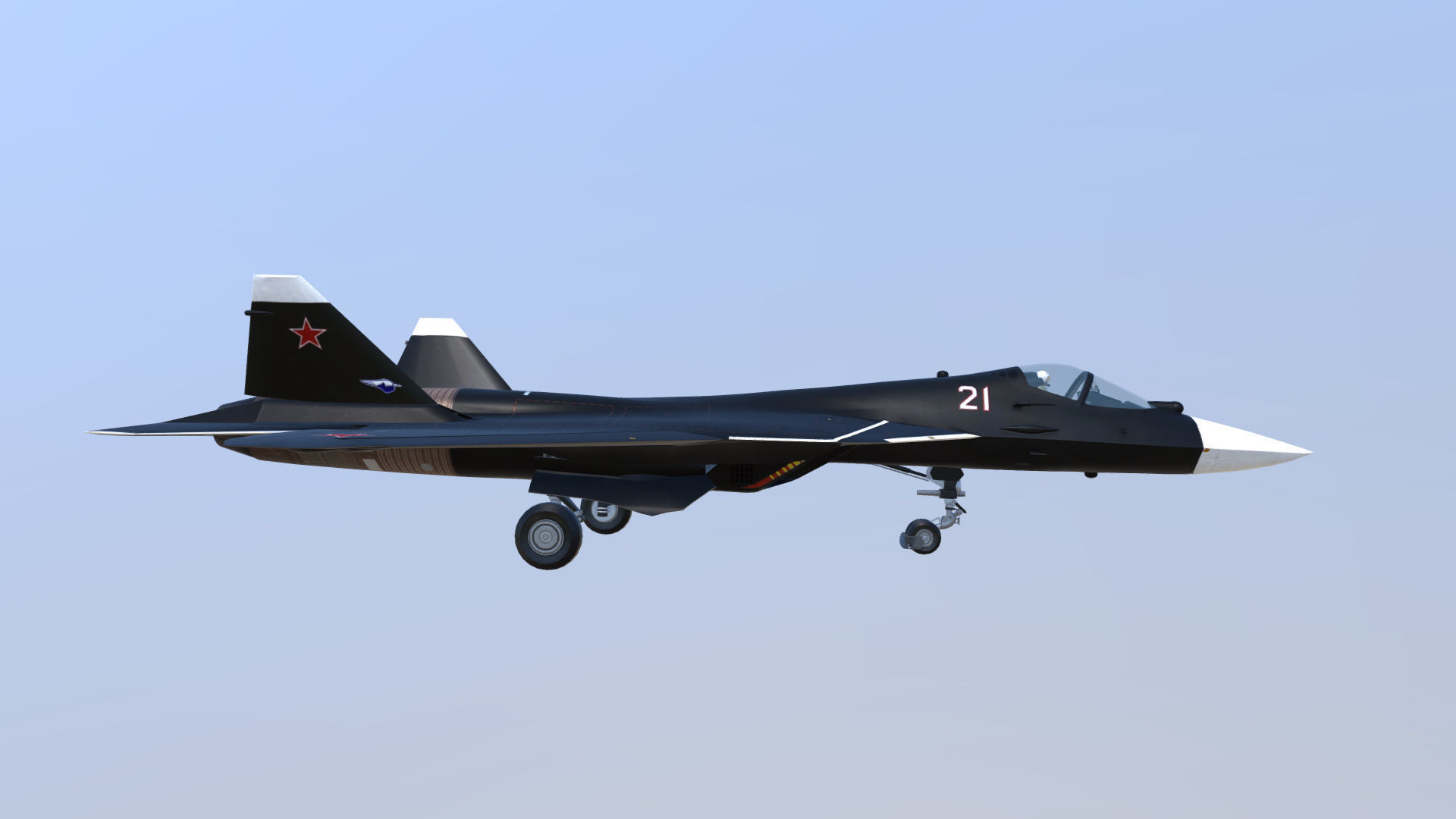 Aircraft SU-57 3D model | CGTrader