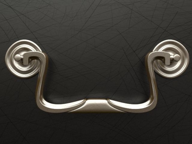 Classic Drawer Handle 3D model | CGTrader