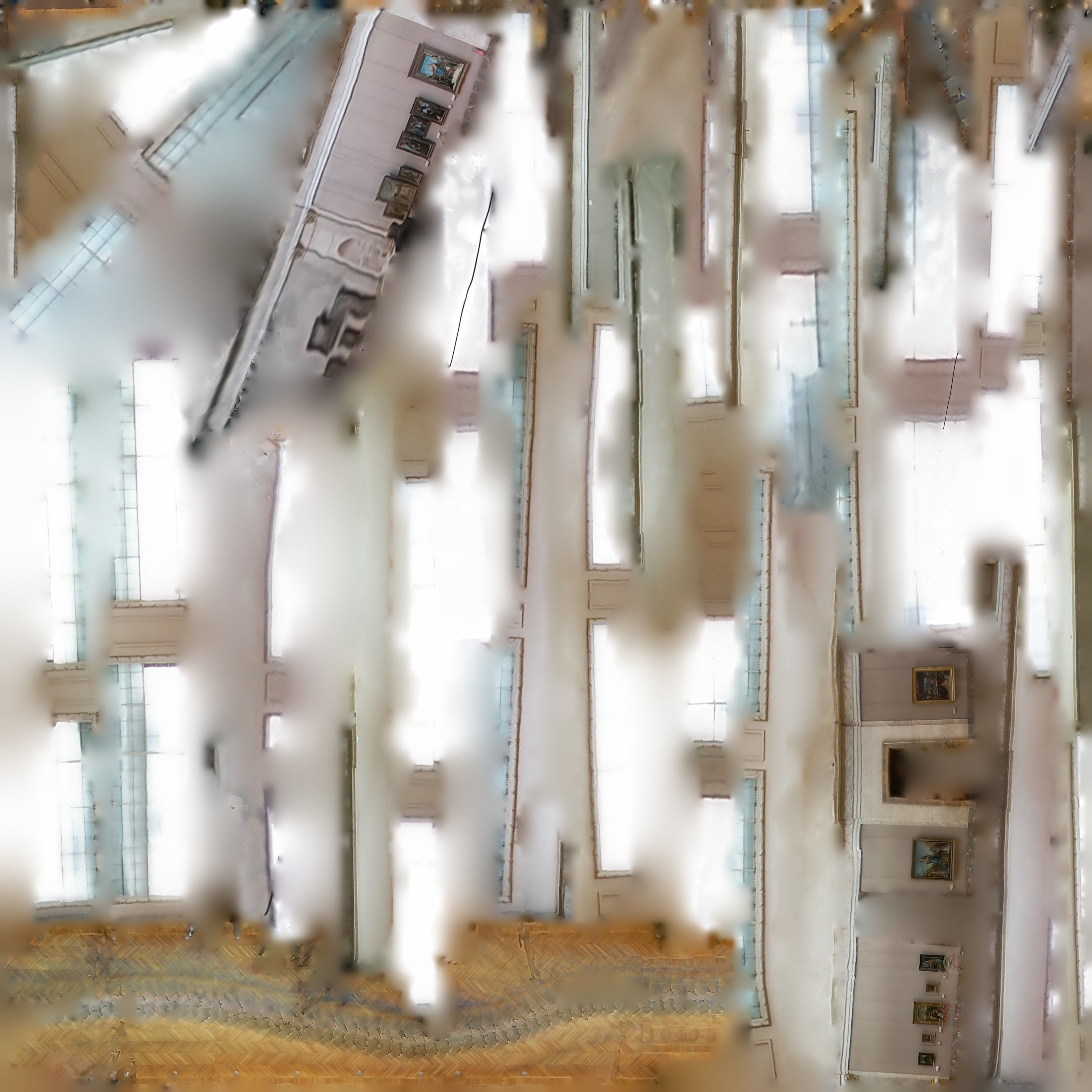 Louvre museum Paris interior 3D model | CGTrader