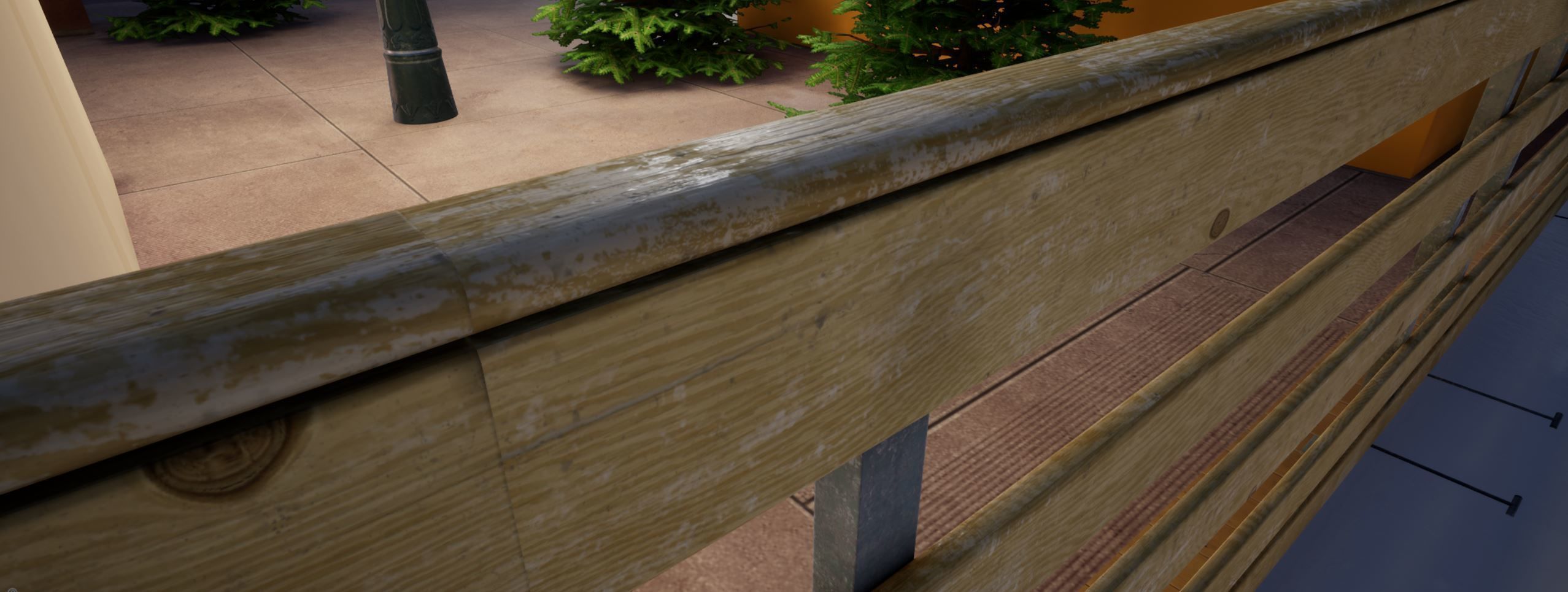 3D model Modular Ice Rink Fences VR / AR / low-poly | CGTrader