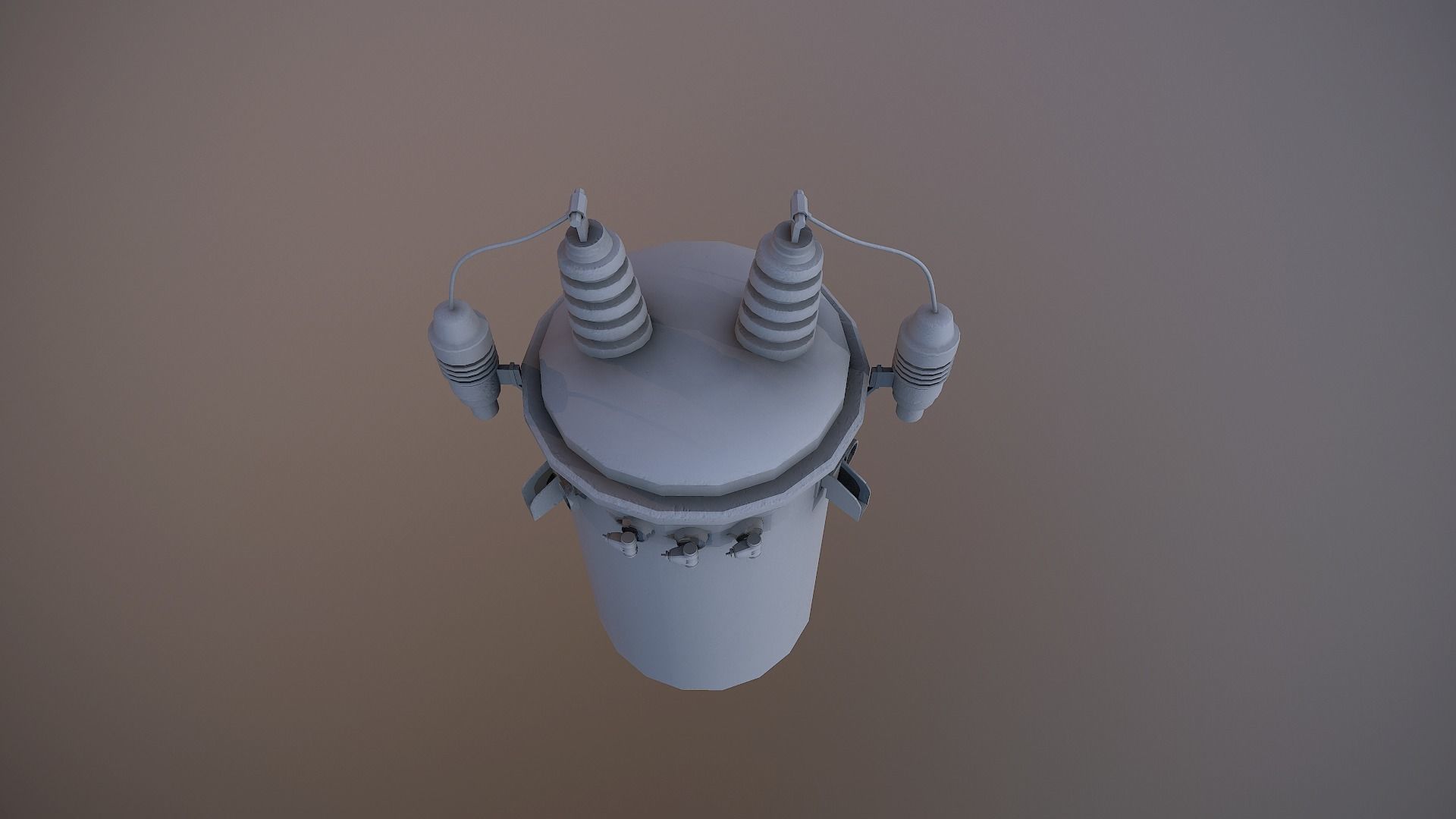 3D model Transistor - 4K PBR Game Ready metal transformer VR / AR / low ...