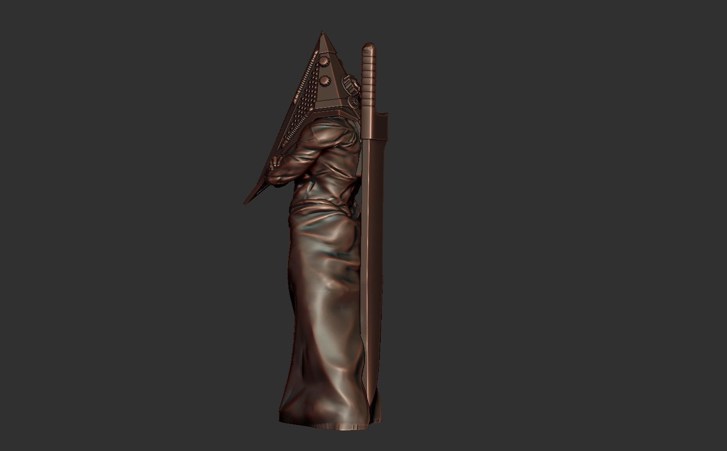 Pyramid heads 3D model 3D printable | CGTrader