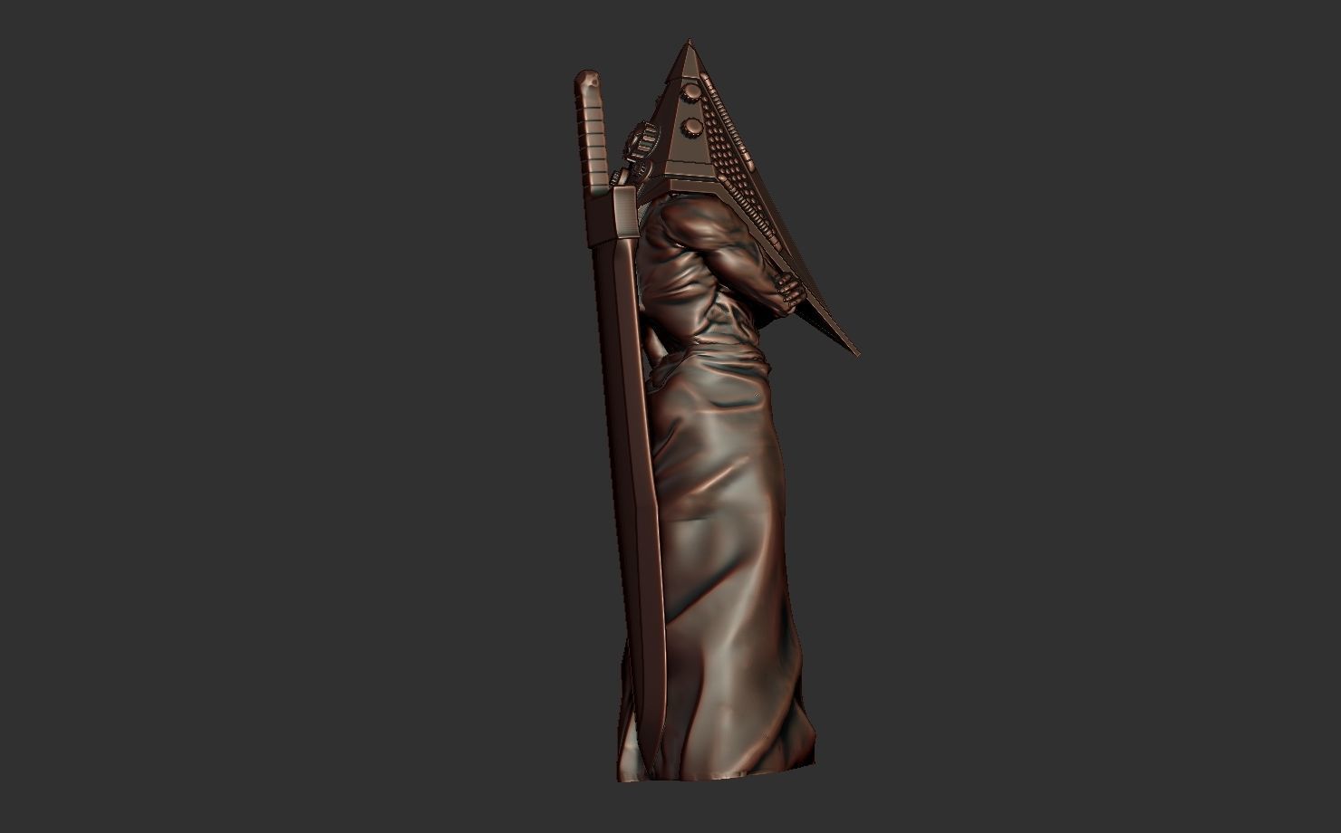Pyramid heads 3D model 3D printable | CGTrader