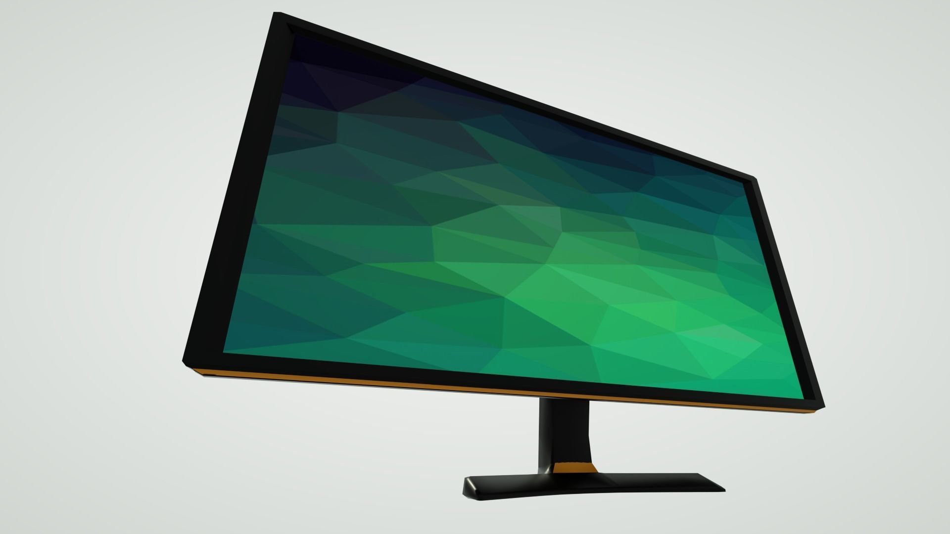 3D model Low Poly Modern Monitor VR / AR / low-poly | CGTrader