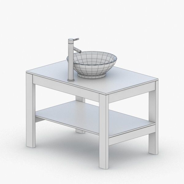 3D model 1575 - Sink VR / AR / low-poly | CGTrader