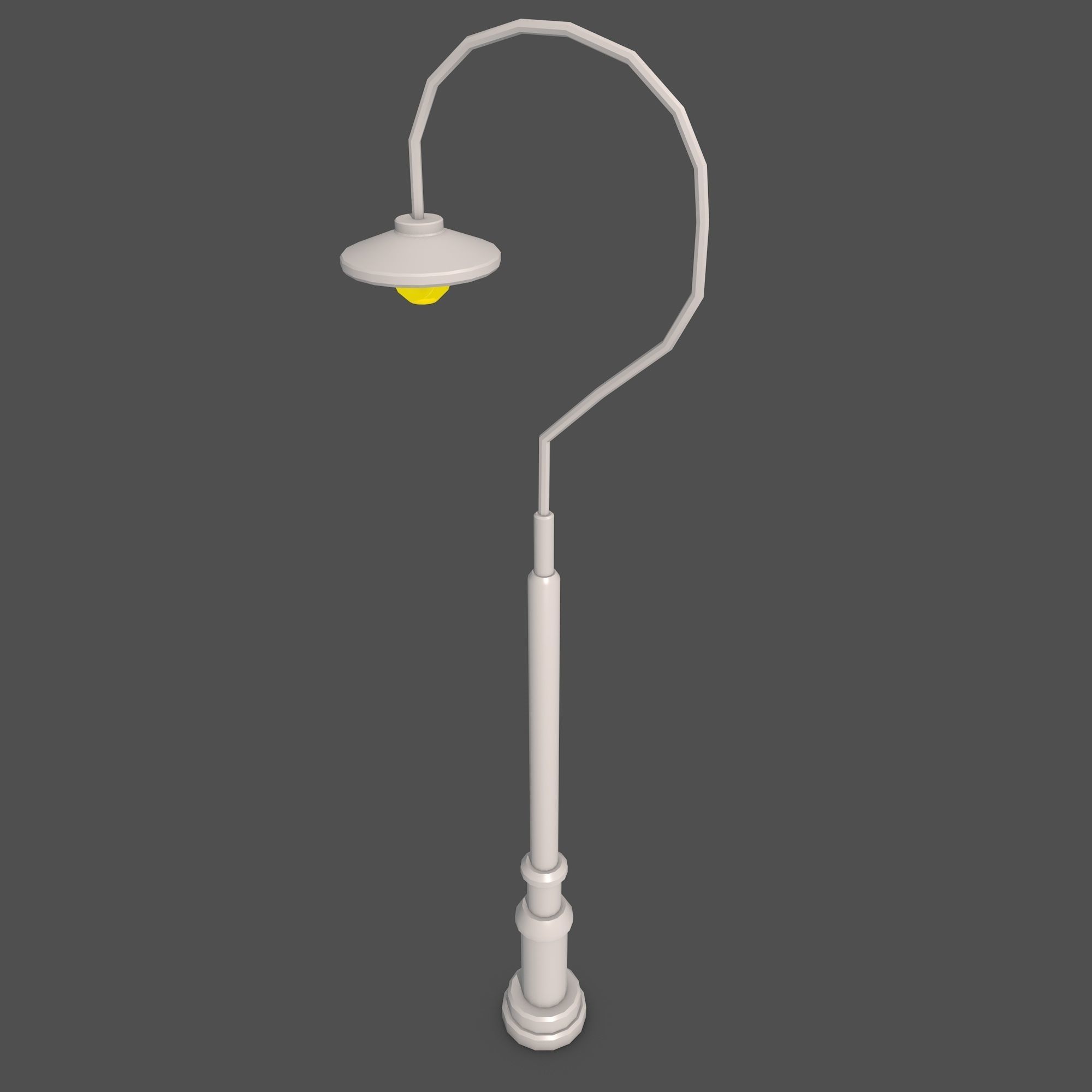 Street Lamp Low Poly 3D model | CGTrader