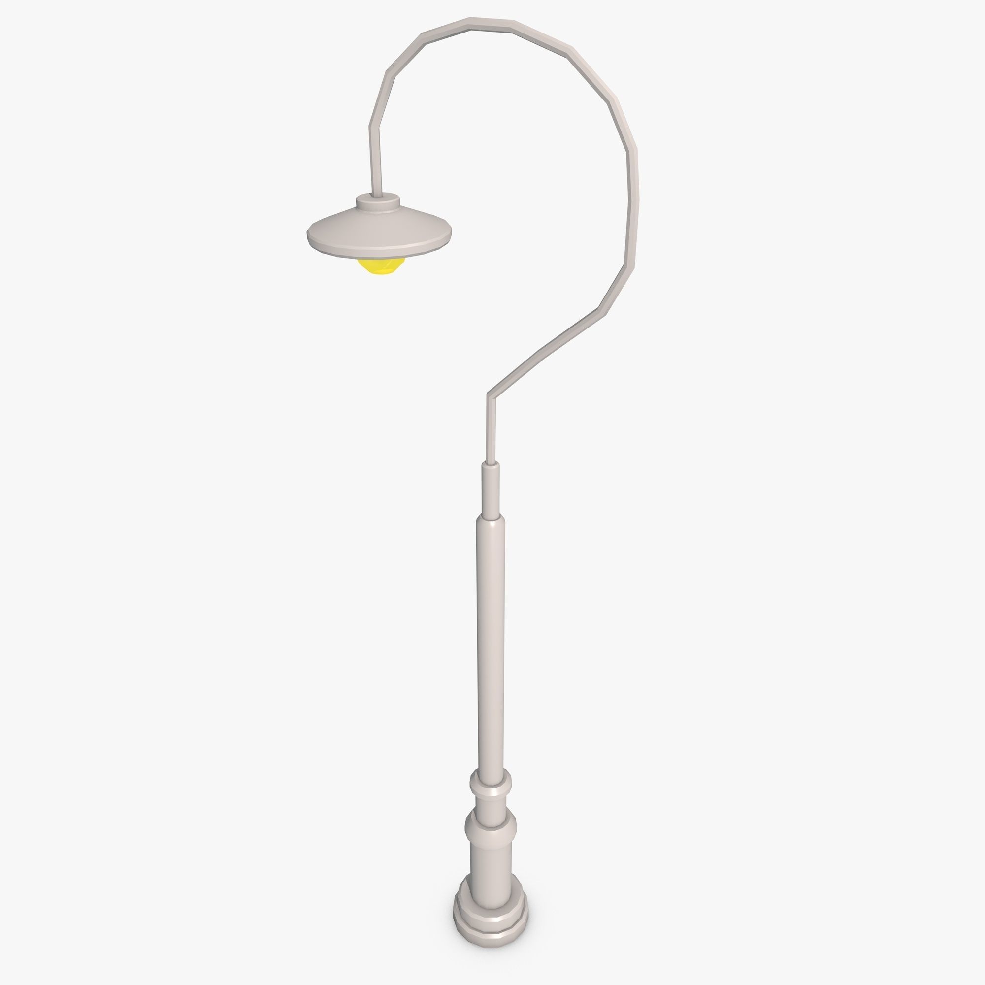 Street Lamp Low Poly 3D model | CGTrader