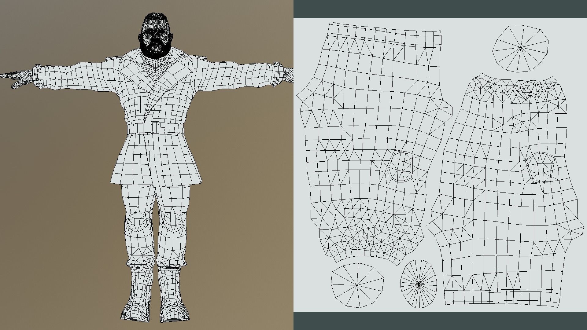 The Muscle - Realistic Game Ready Human Character 3D model animated ...