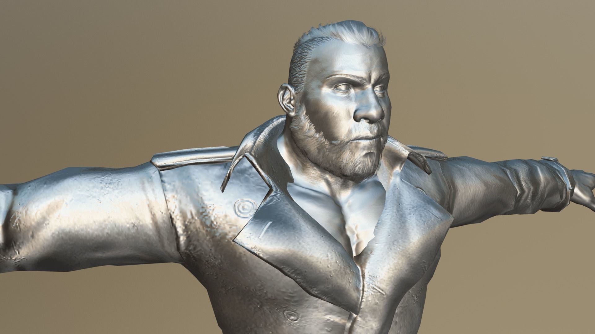 The Muscle - Realistic Game Ready Human Character 3D model animated ...