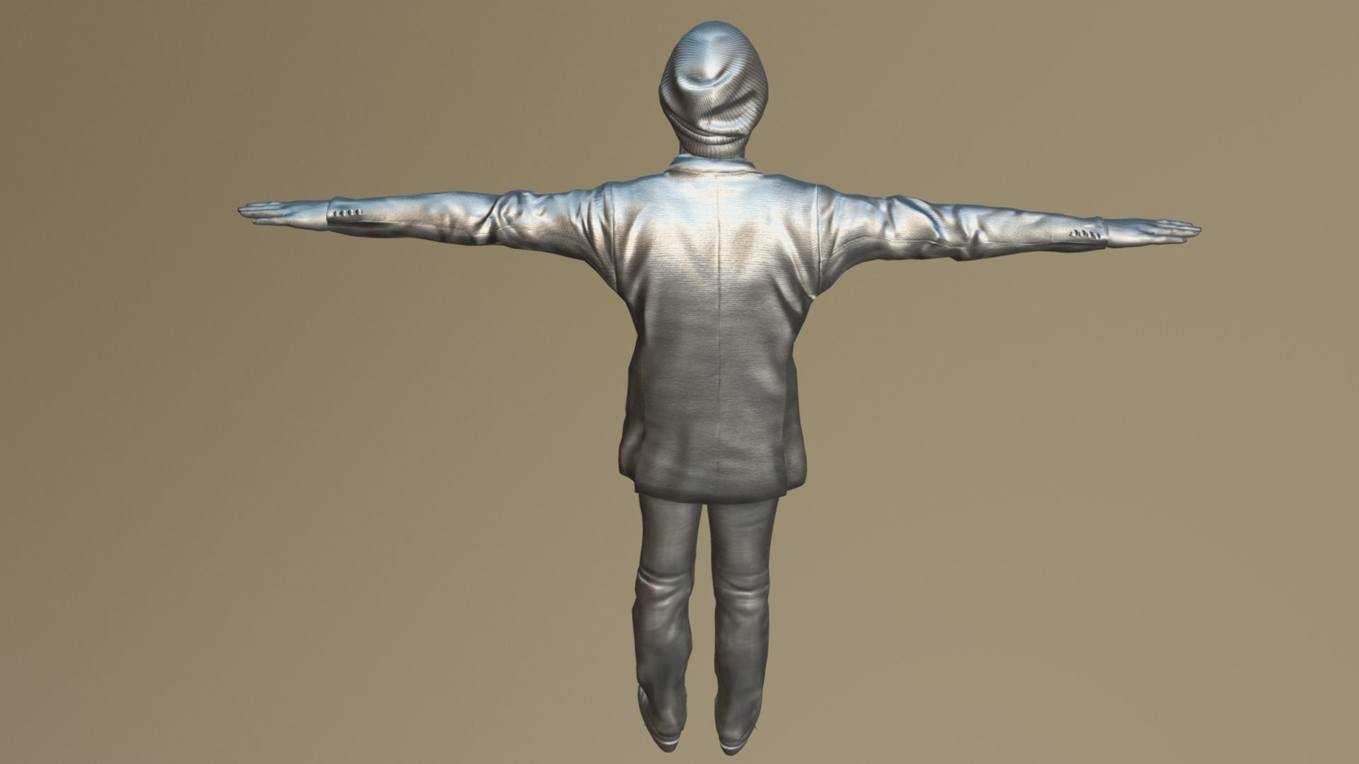 Free - The Hacker - Realistic Game Ready Human Character free 3D model ...
