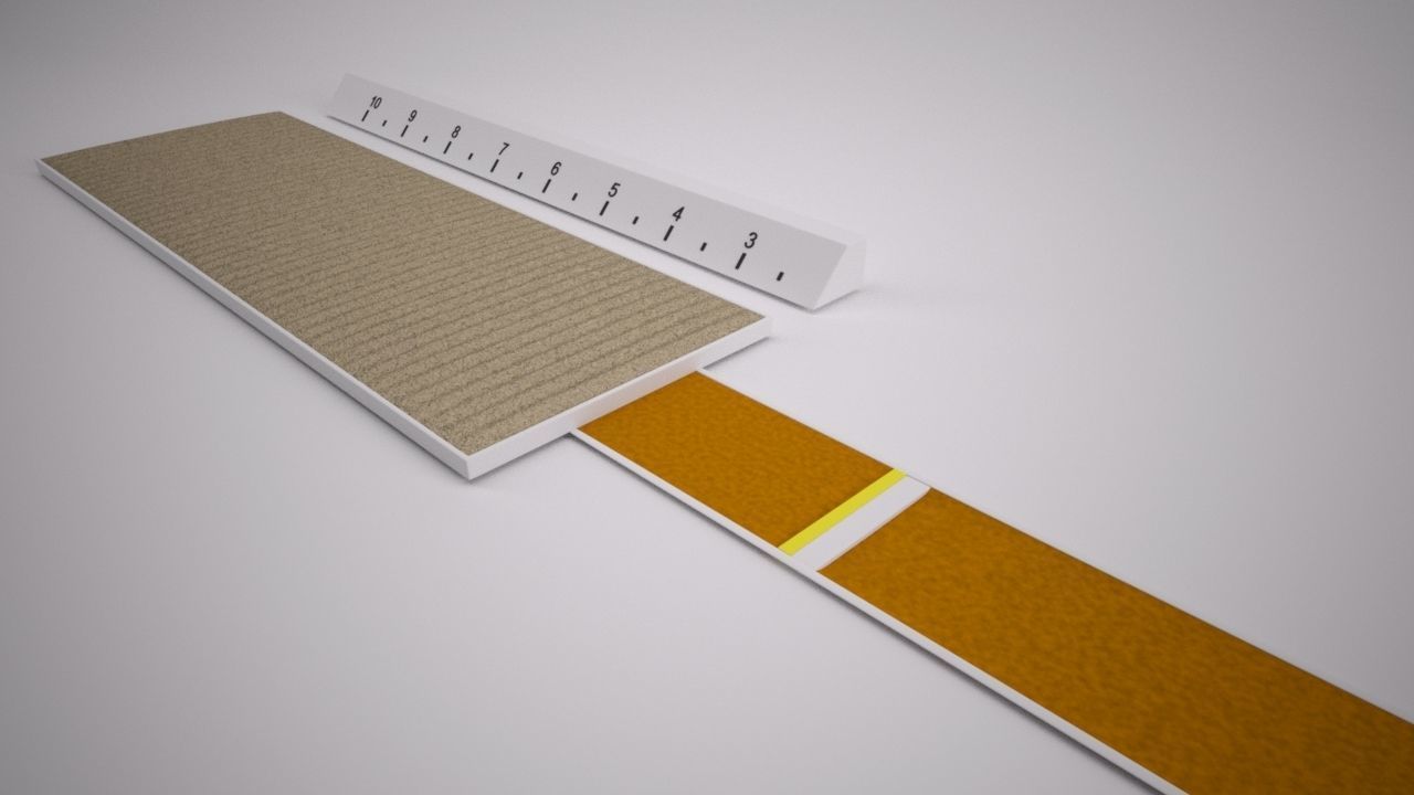 Long Jump Equipment 3D model | CGTrader