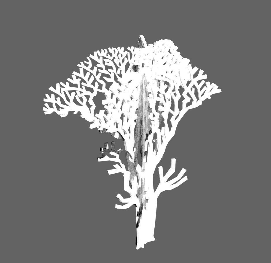 Arch Model trees free 3D model 3D printable | CGTrader