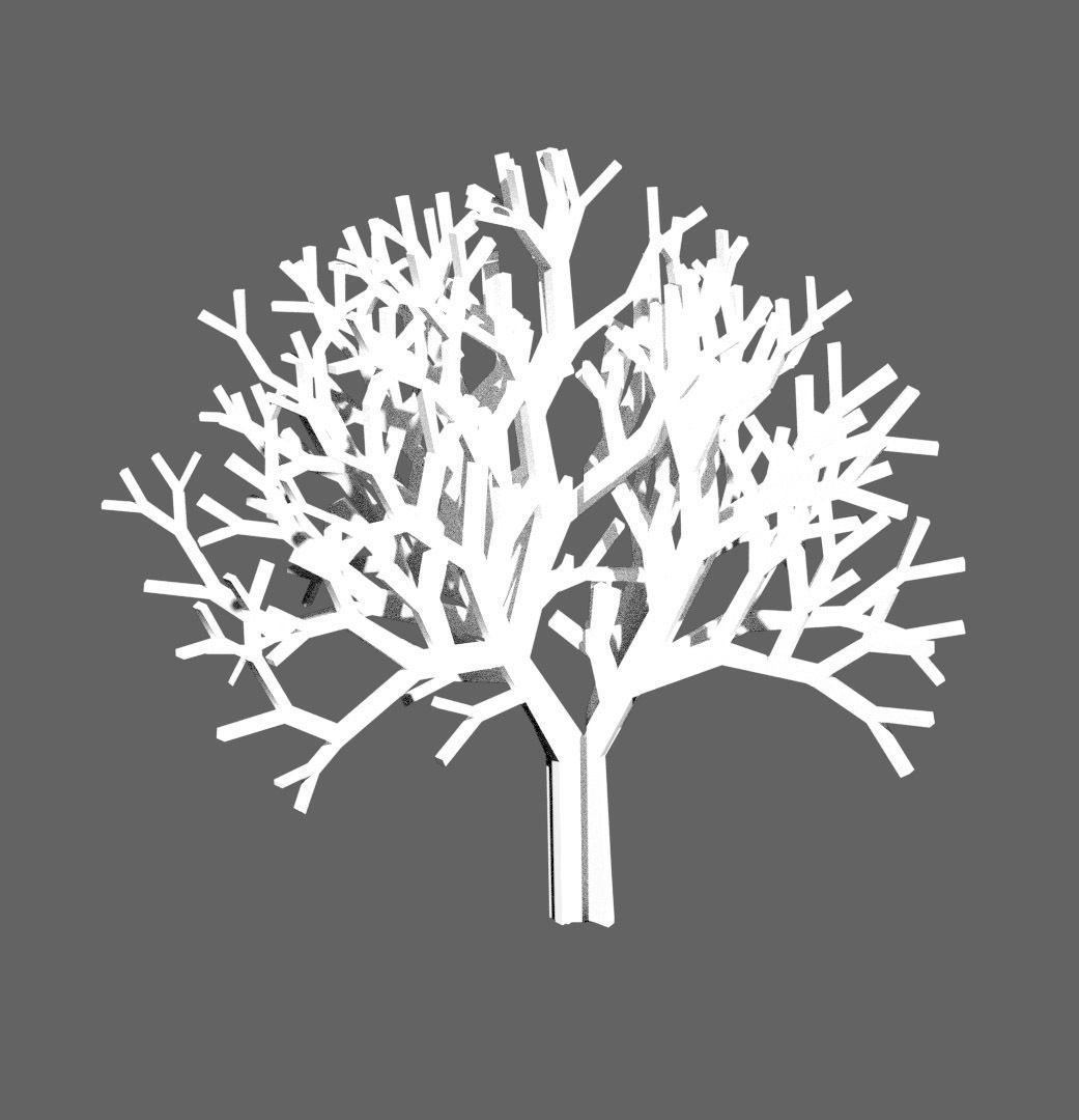 Arch Model trees free 3D model 3D printable | CGTrader