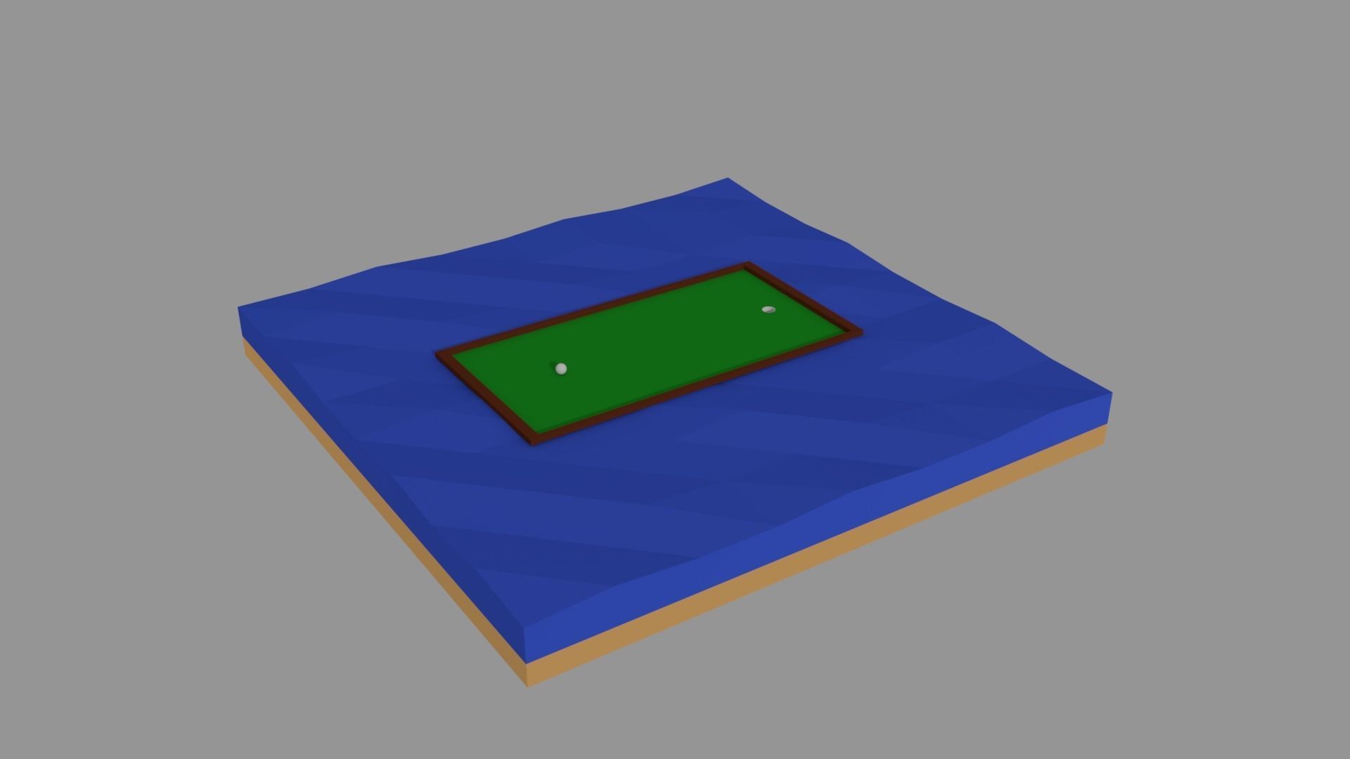 3D model mini golf VR / AR / low-poly | CGTrader