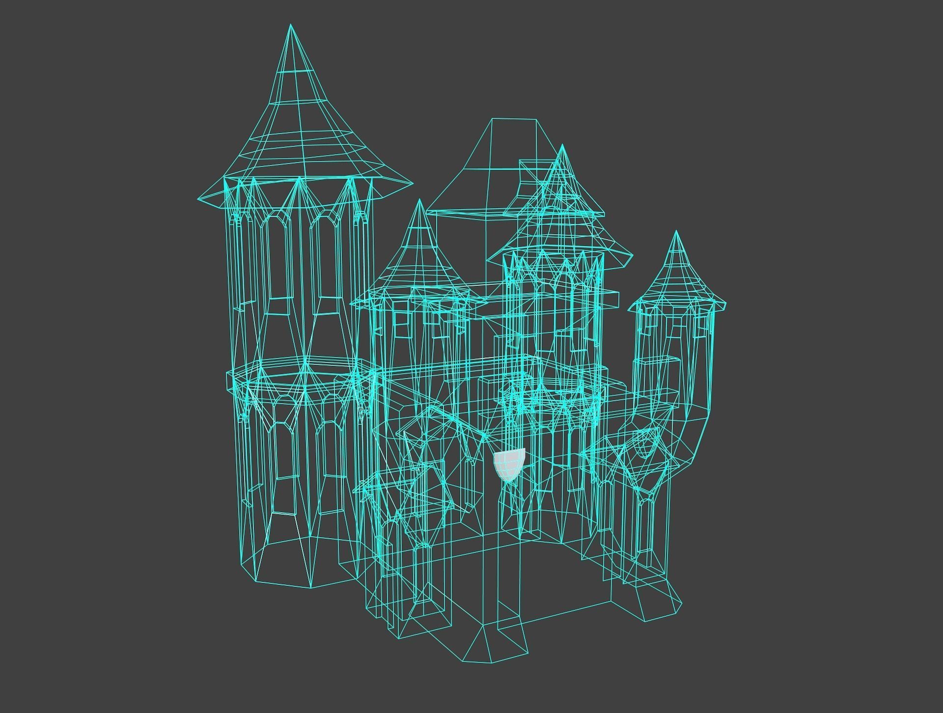 collapsible castle 3D model | CGTrader